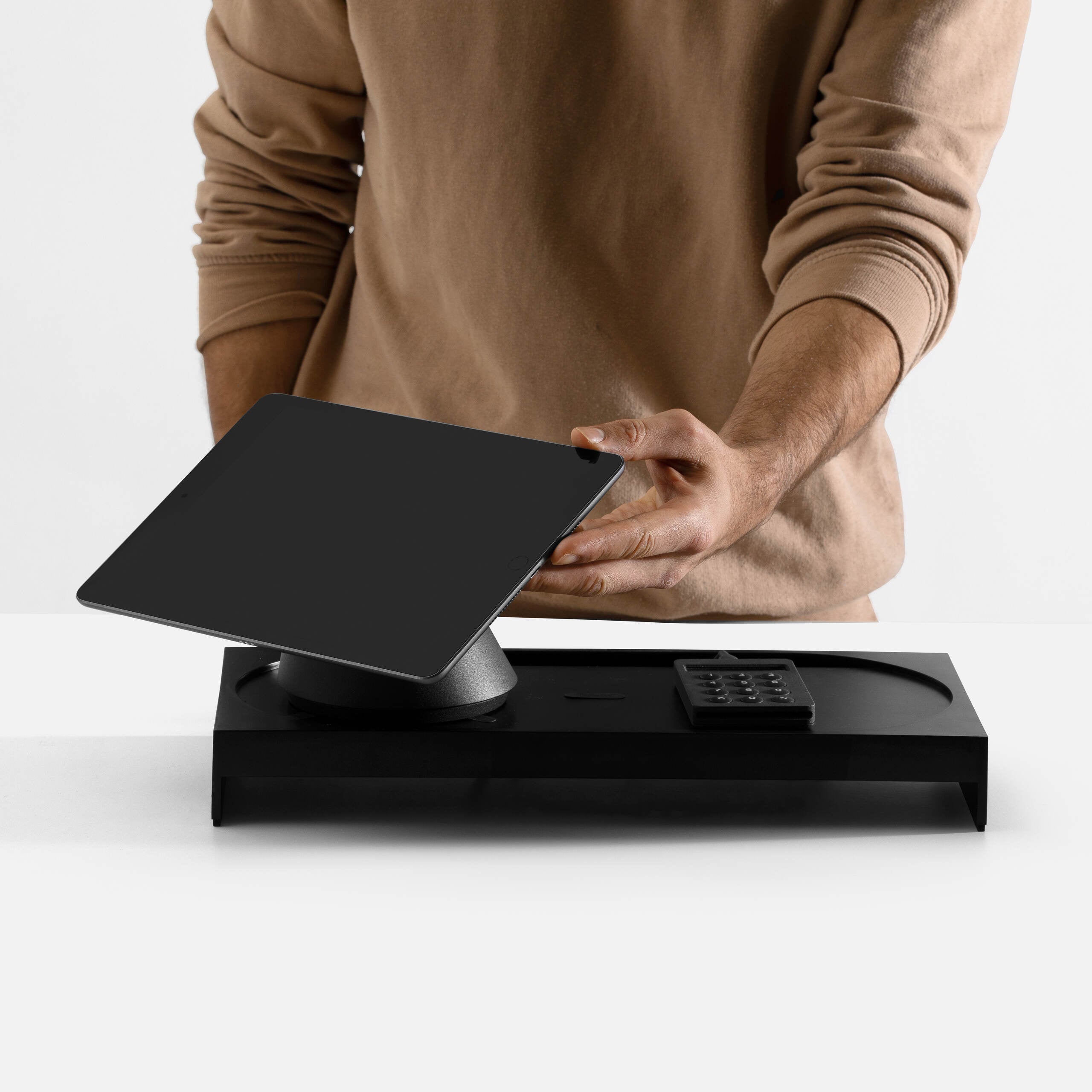 iPad POS Stand, Dock & Organiser | Bouncepad Click & Caddy
