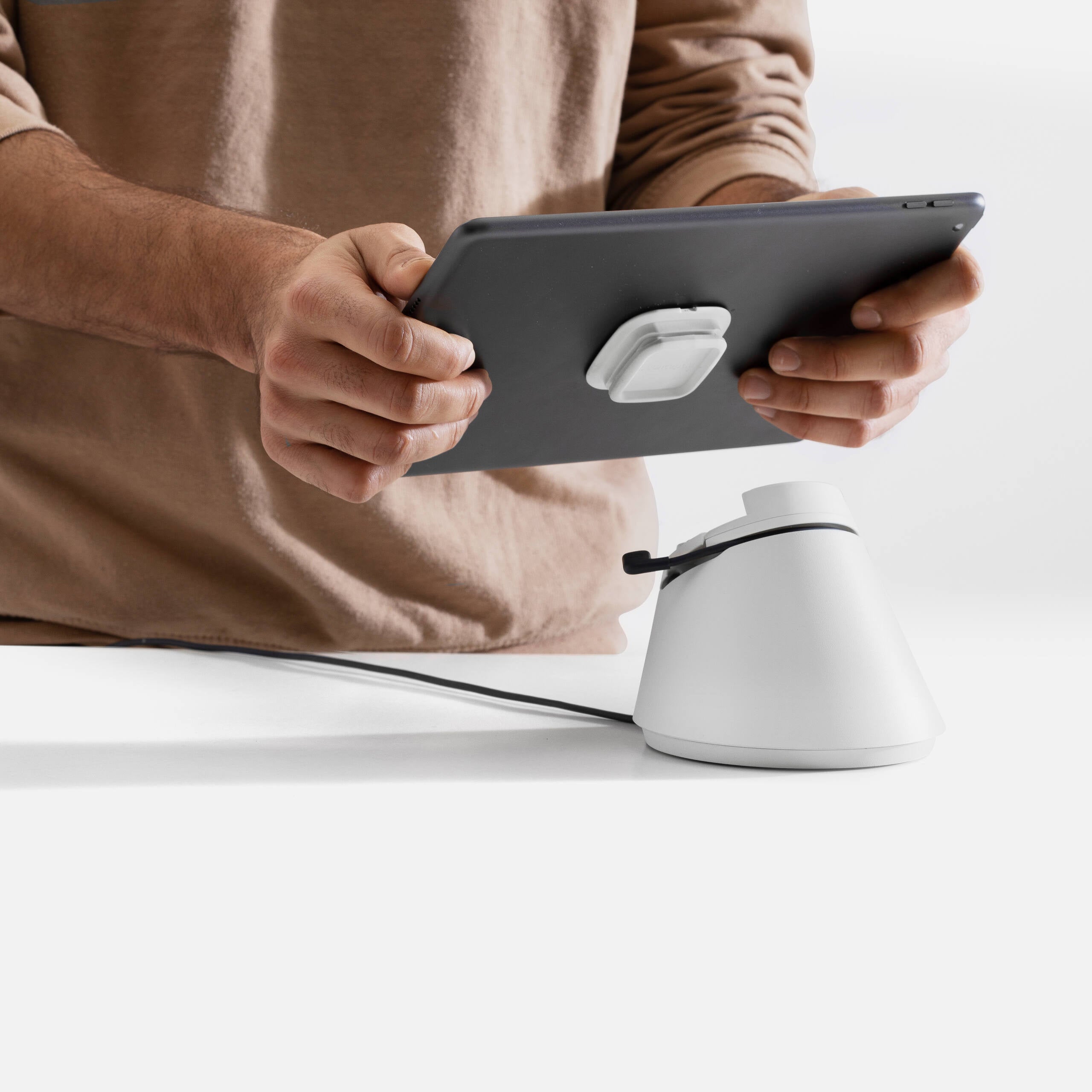 Tablet & iPad POS Stand & Dock | Bouncepad Click in Black