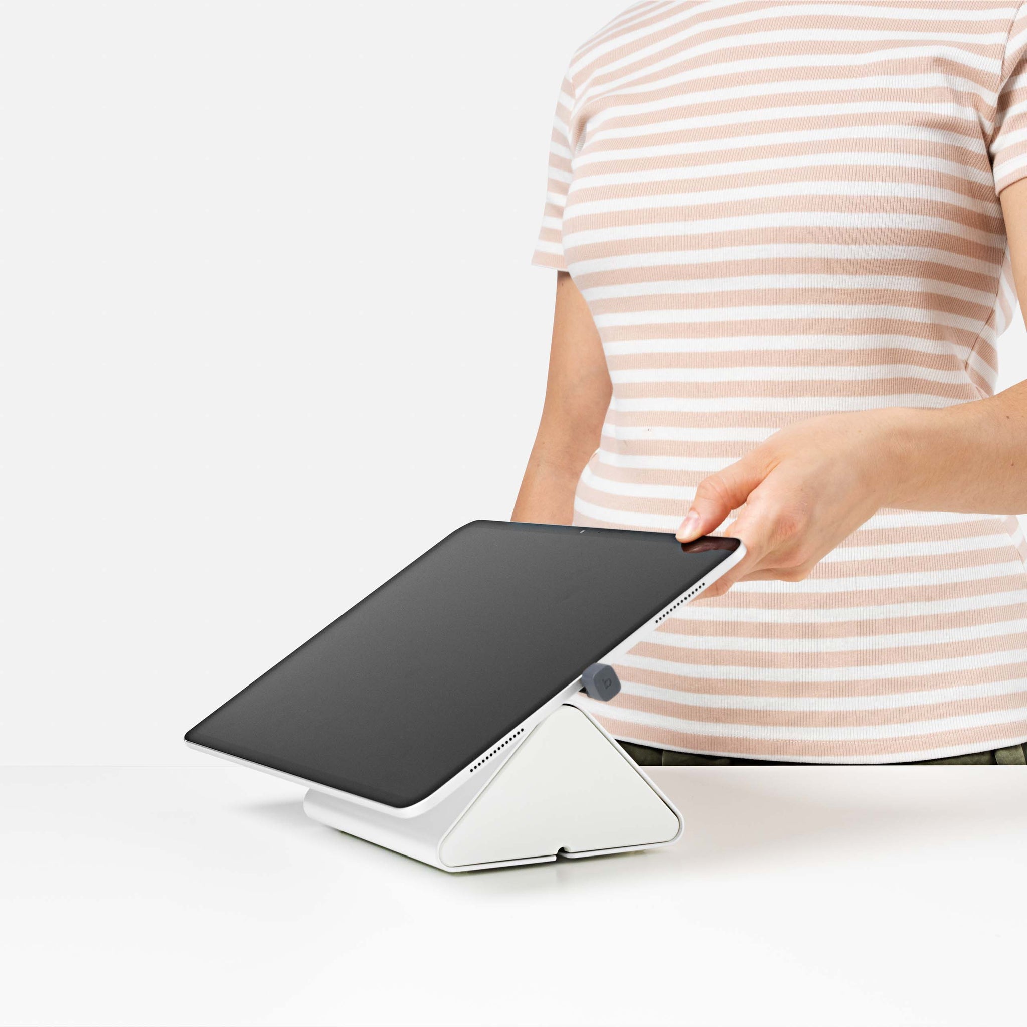 Secure Tablet & iPad Kiosk Stand | Bouncepad Core Flip