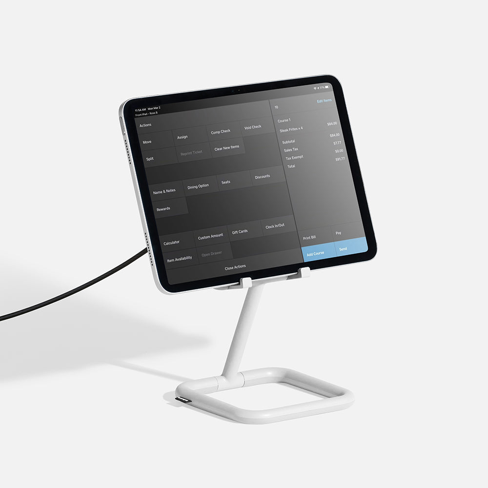 Adjustable iPad Stand for POS | Shop Bouncepad Go
